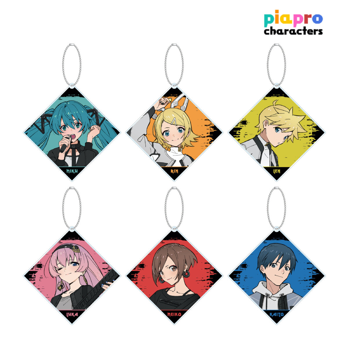 Piapro Characters: Band Ver. Art by tarou2 Big Acrylic Keychain ...