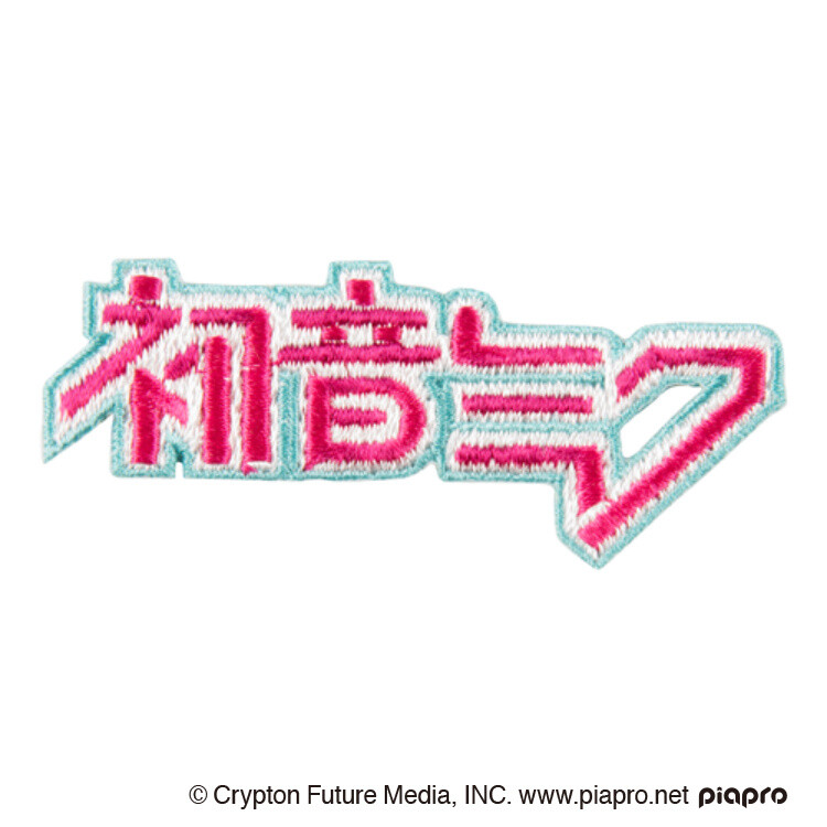Hatsune Miku Embroidered Sticker Logo - Tokyo Otaku Mode (TOM)