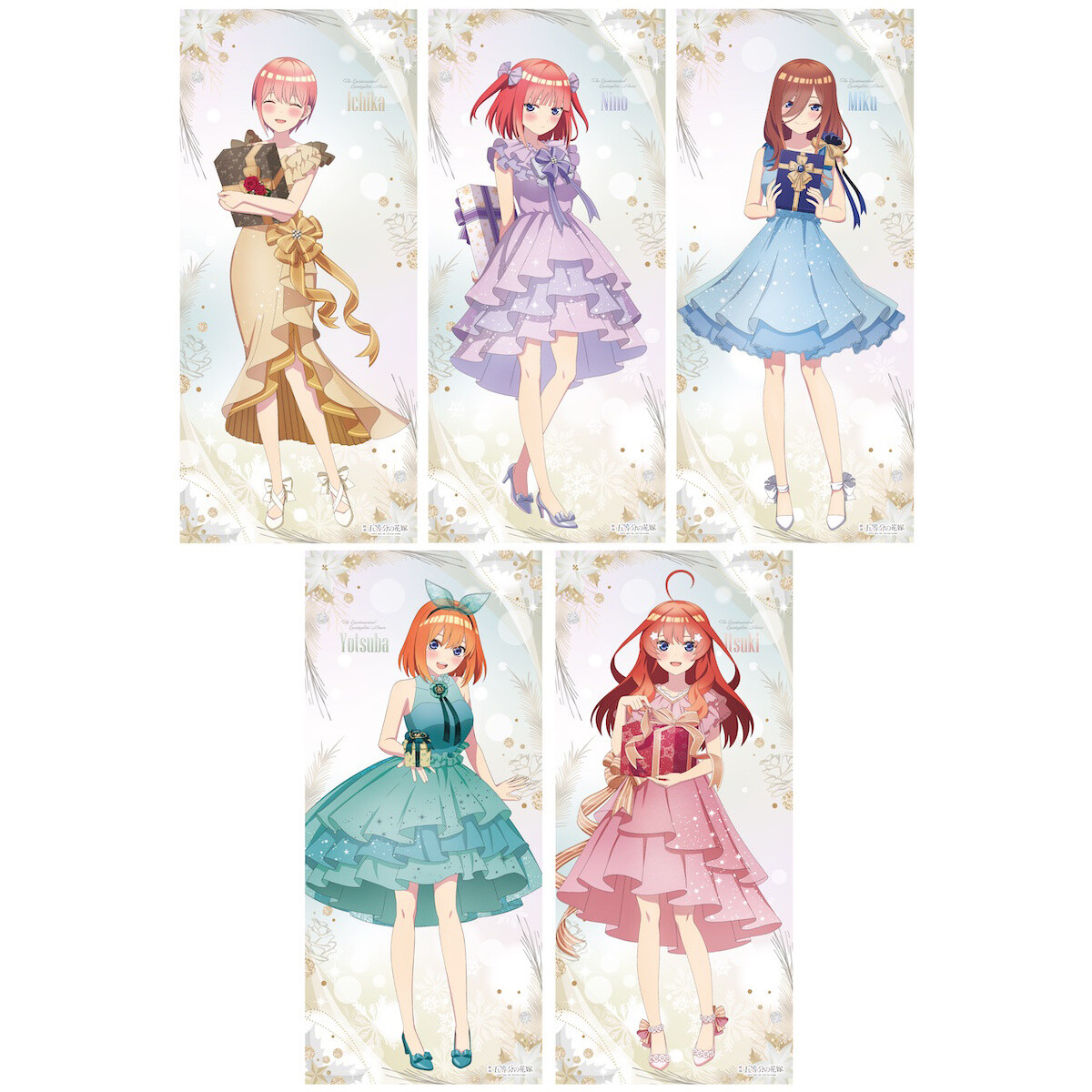 The Quintessential Quintuplets Life-Size Fabric Poster Collection ...