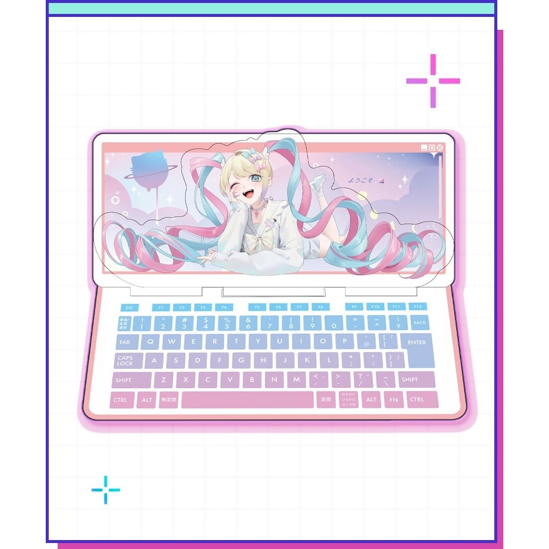 Needy Streamer Overload Welcome Cho Ten-chan Diorama Acrylic Stand ...