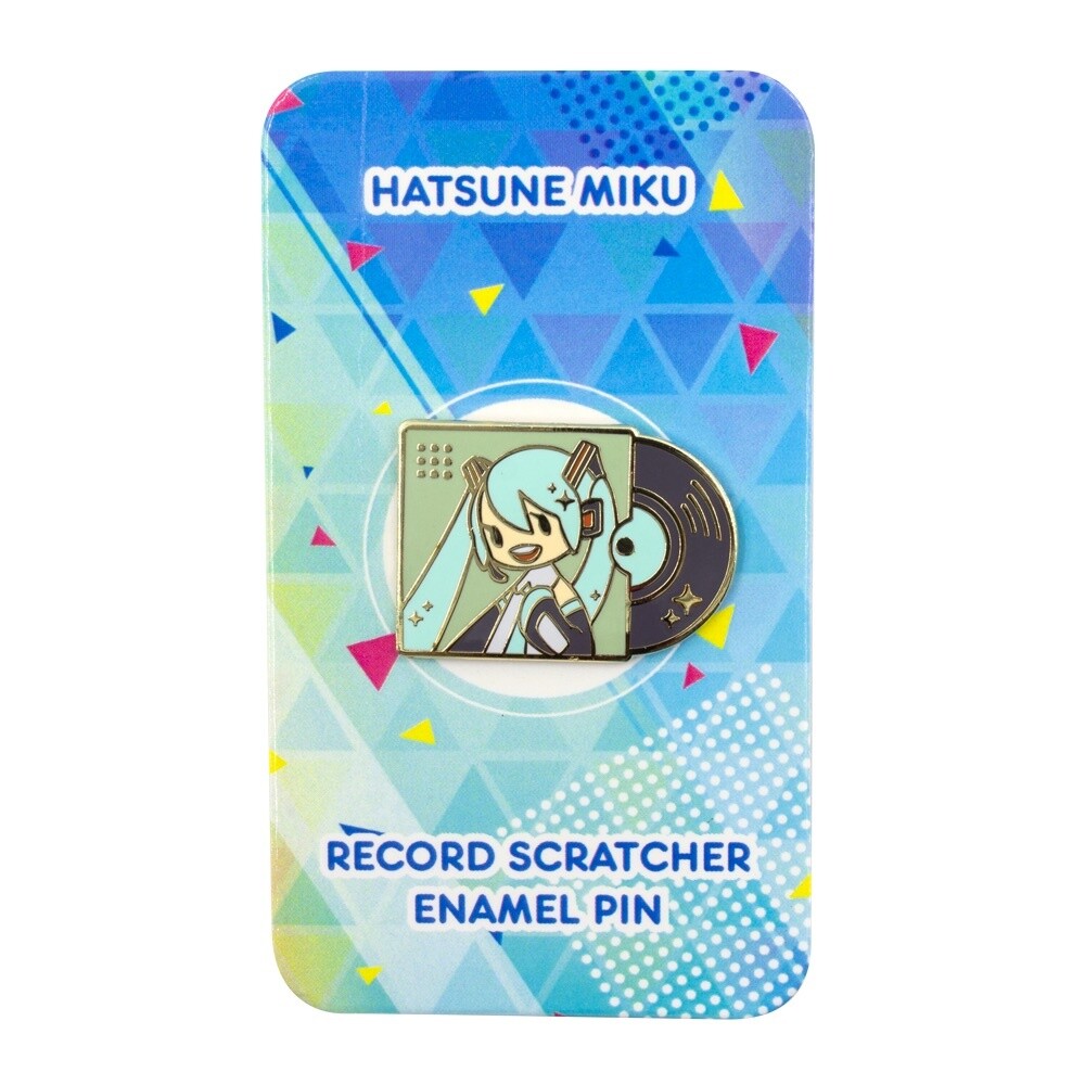 Hatsune Miku Record Scratcher Enamel Pin - Tokyo Otaku Mode (TOM)