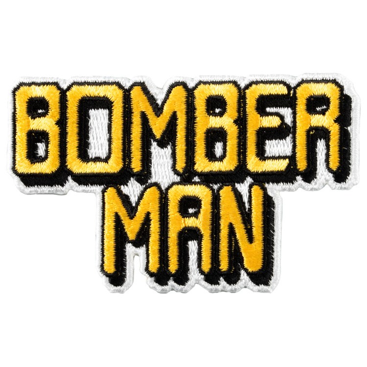 Bomberman Embroidered Sticker Title Logo: GRAPHT 100% OFF - Tokyo Otaku ...