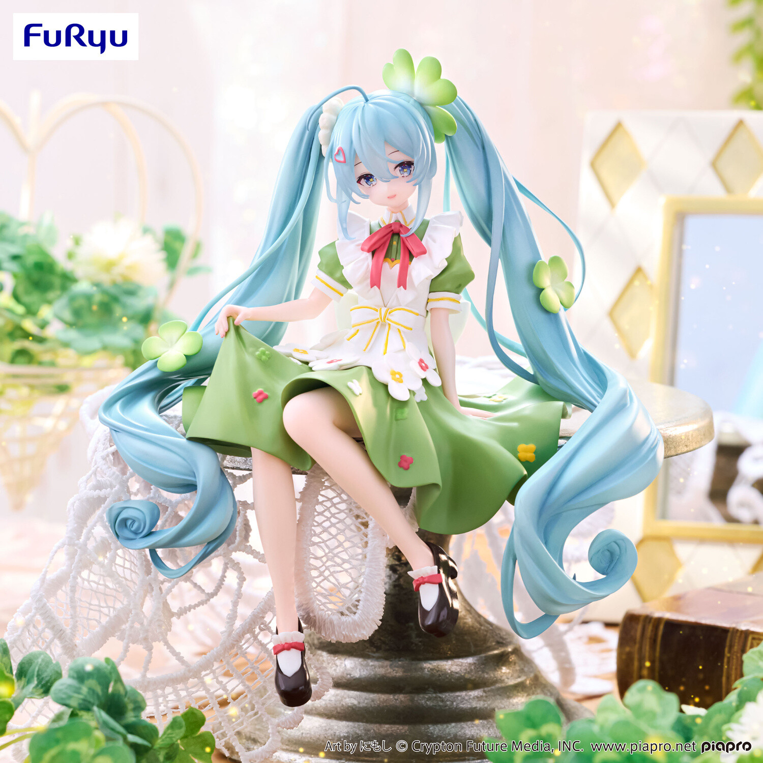 Hatsune Miku: Flower Fairy Clover Ver. Noodle Stopper Figure - Tokyo ...