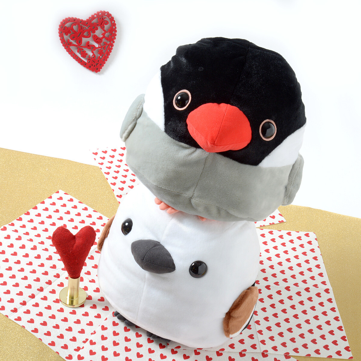 Plush Pairs: Java Sparrow & Long-tailed Tit: Amuse - Tokyo Otaku Mode (TOM)