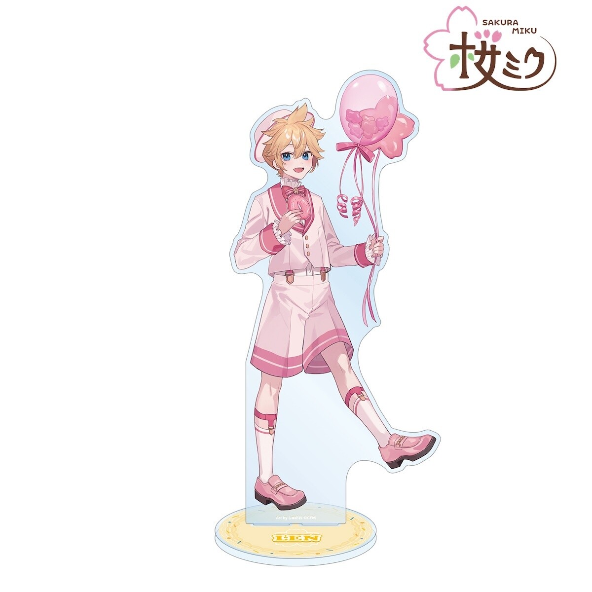 Sakura Miku Kagamine Len: Sakura Party Ver. Art by Shugao Large Acrylic ...