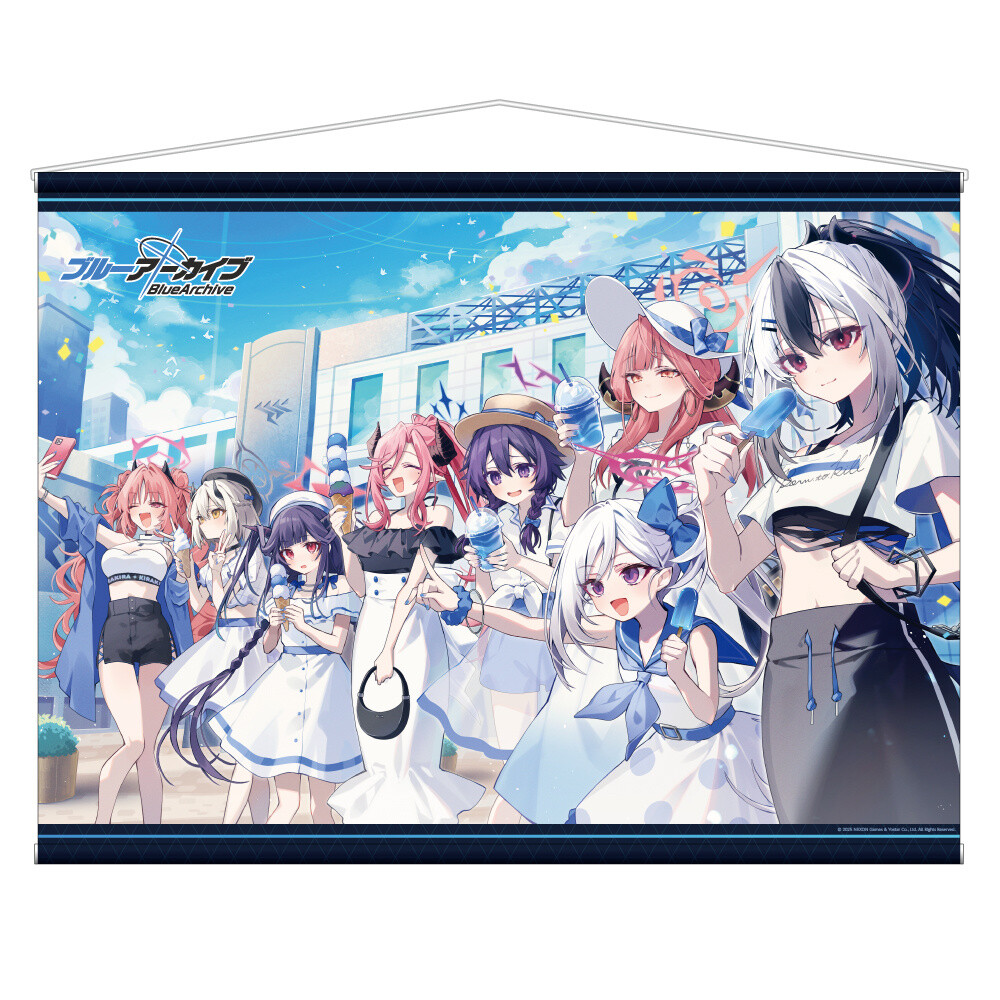 Blue Archive B1 Tapestry 4.5th Anniversary Pop Up Store - Tokyo Otaku ...