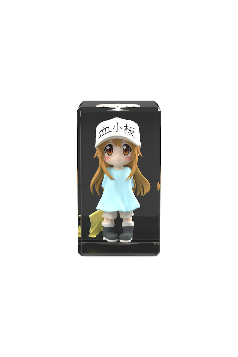 [Cells at Work!] Platelet: Full Color 3D Crystal Figure - Tokyo Otaku ...