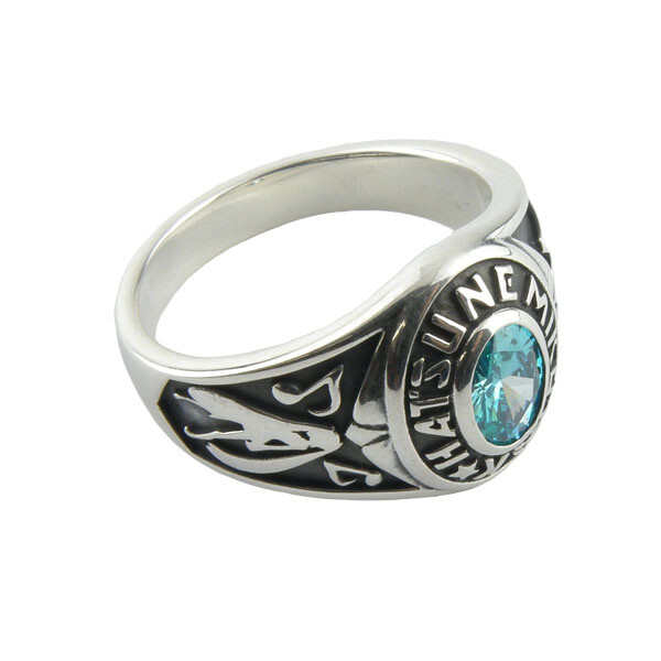 Hatsune Miku Motif College Ring - Tokyo Otaku Mode (TOM)