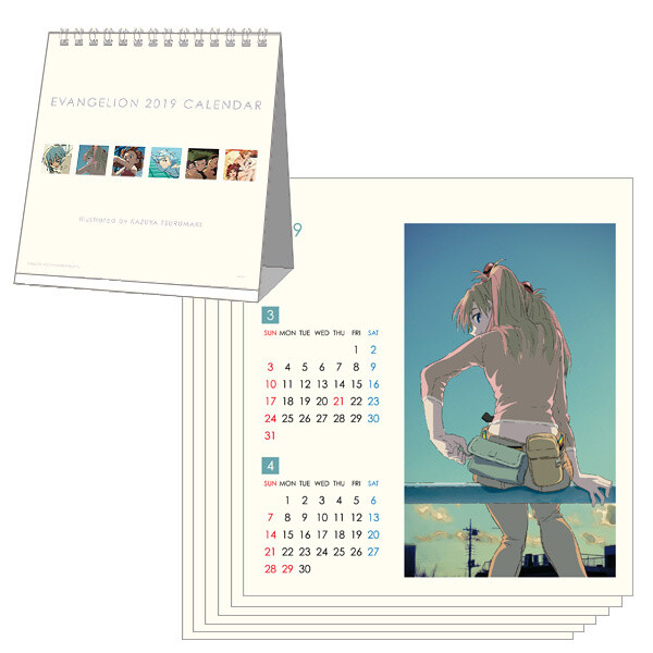 Eva Store Original 2019 Desktop Calendar - Tokyo Otaku Mode (TOM)