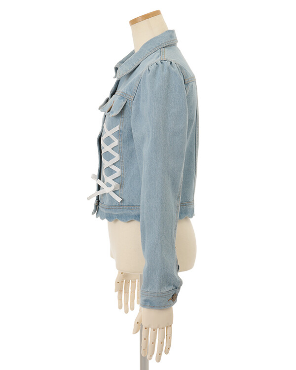 LIZ LISA Scalloped Denim Jacket: LIZ LISA - Tokyo Otaku Mode (TOM)