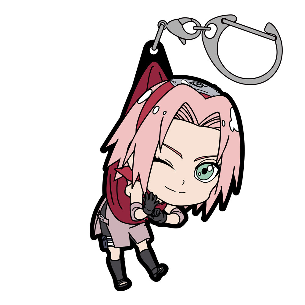 Naruto Shippuden Sakura Haruno: Wink Ver. Tsumamare Keychain Collection ...