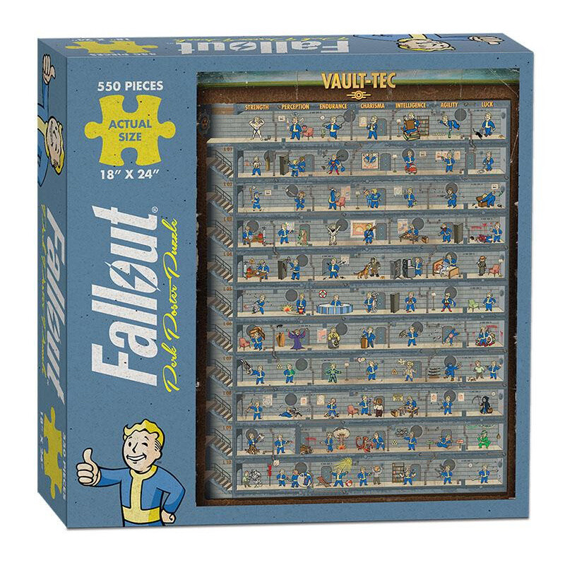 Fallout Perk Poster Jigsaw Puzzle - Tokyo Otaku Mode (TOM)