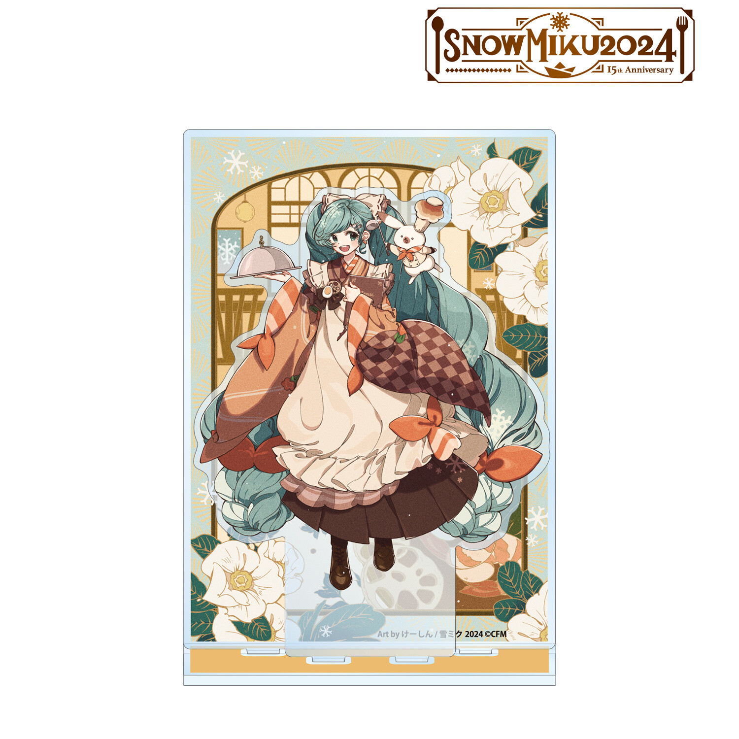 Snow Miku 2024 Art by Keisin Acrylic Diorama - Tokyo Otaku Mode (TOM)