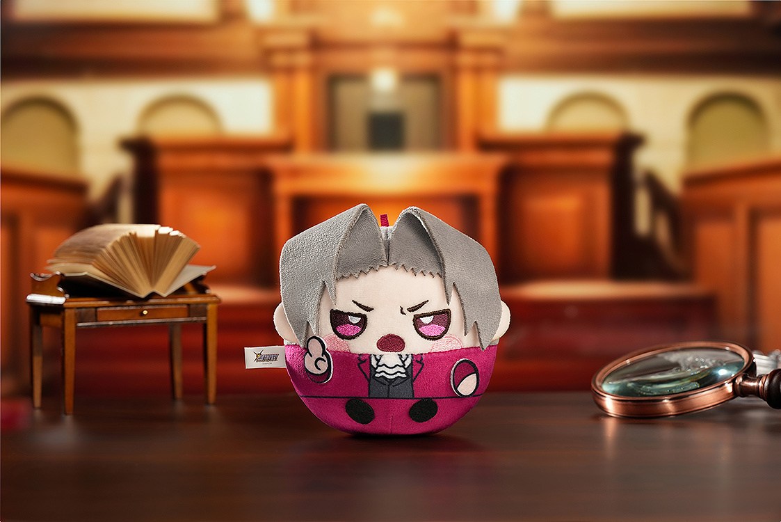 Ace Attorney Squishy Mini Plushie Phoenix Wright/Miles Edgeworth ...