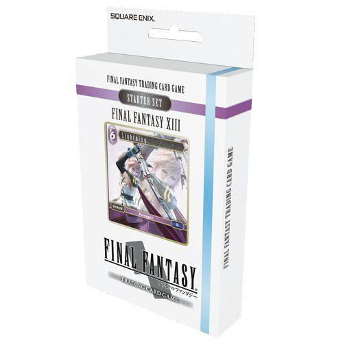 Final Fantasy Trading Card Game: FF13 Starter Set Ice & Lightning ...