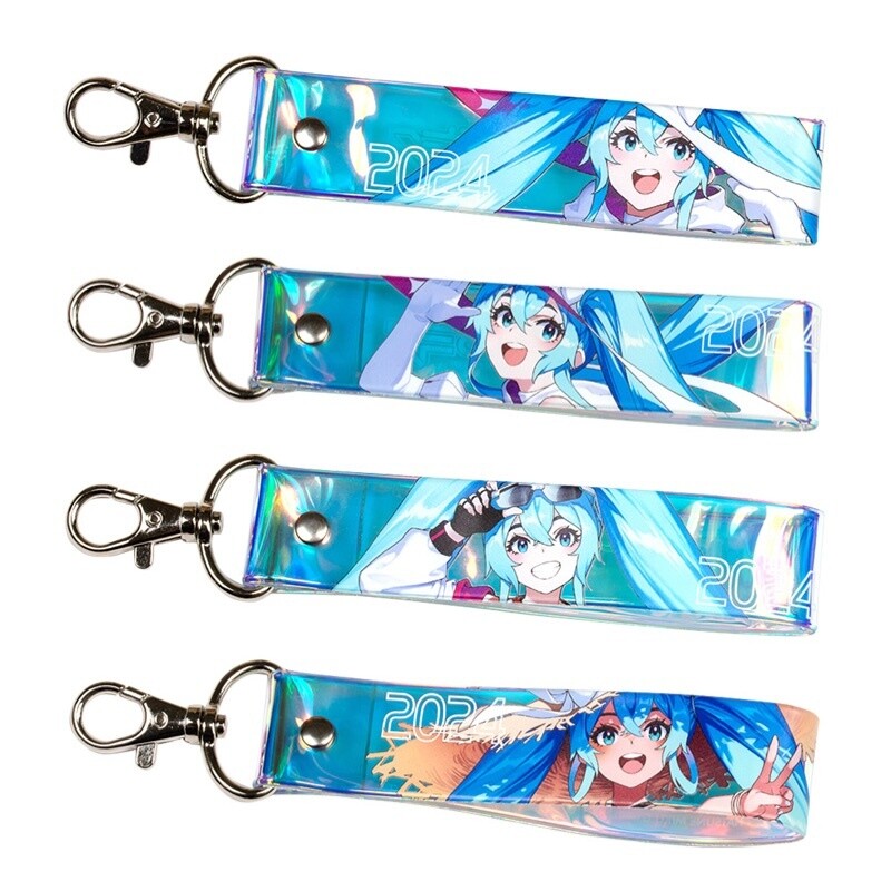 Racing Miku 2024 Aurora Tape Key Chain - Tokyo Otaku Mode (TOM)