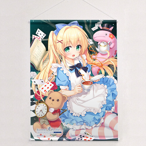 Summer Pockets Reflection Blue B2 Tapestry Tsumugi Wenders: Wonderland Ver. (Re-run): Curtain ...