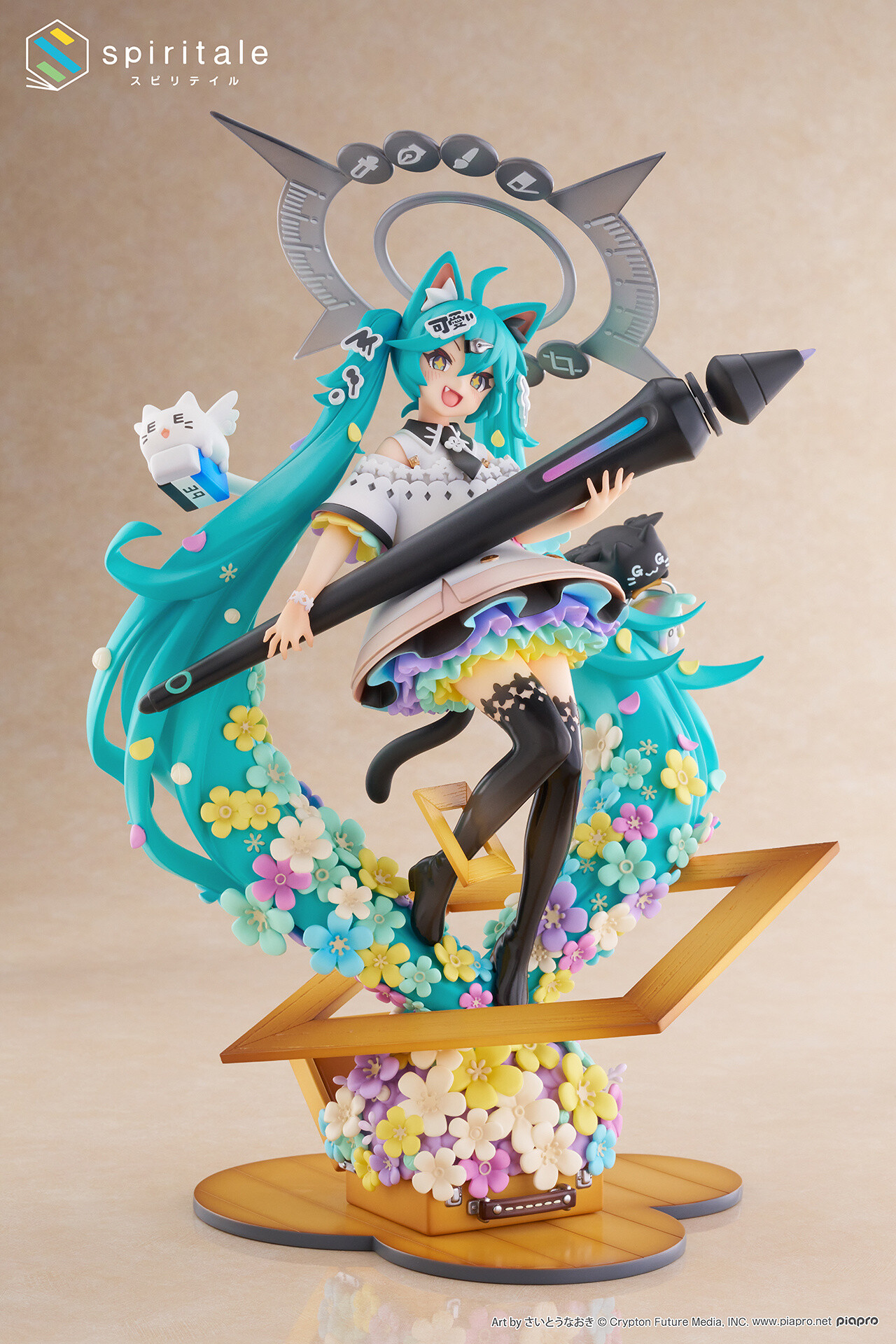 Hatsune Miku × Naoki Saito “My Figure Making!” ~The Painter Ver.~ 1/7 ...