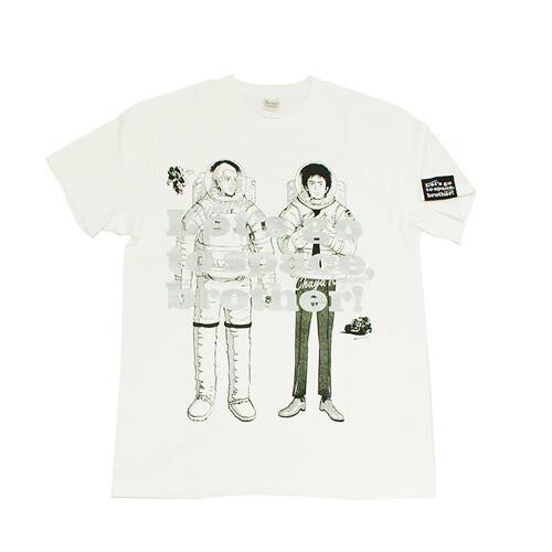 Space Brothers Exhibit Limited Edition T-Shirt (Antique White) - Tokyo ...