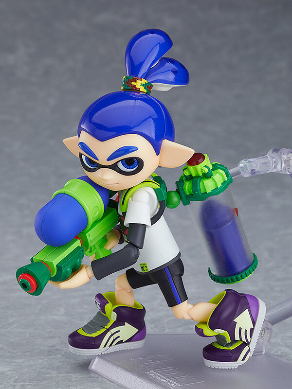 figma [Splatoon] Inkling Boy: DX Edition: Good Smile Company - Tokyo ...