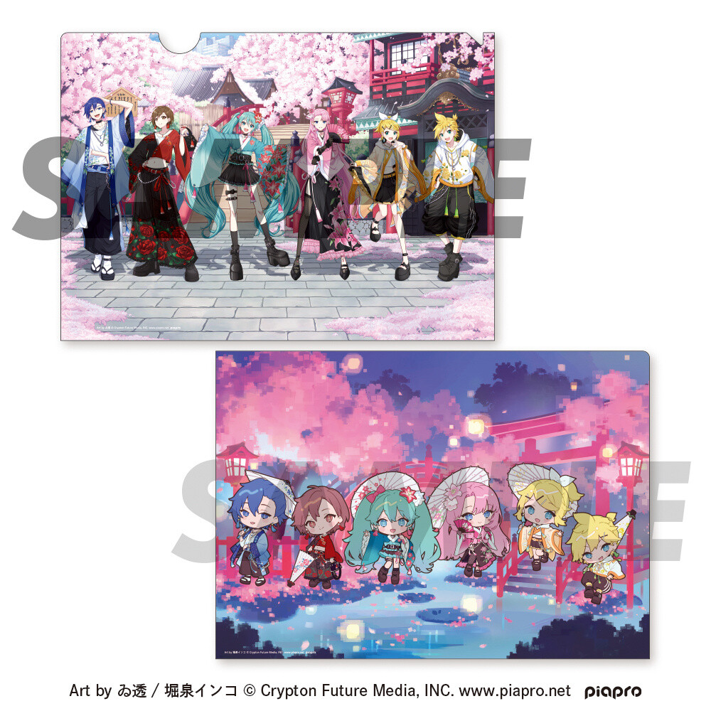 Piapro Characters -Japunk Style- A4 Clear File - Tokyo Otaku Mode (TOM)