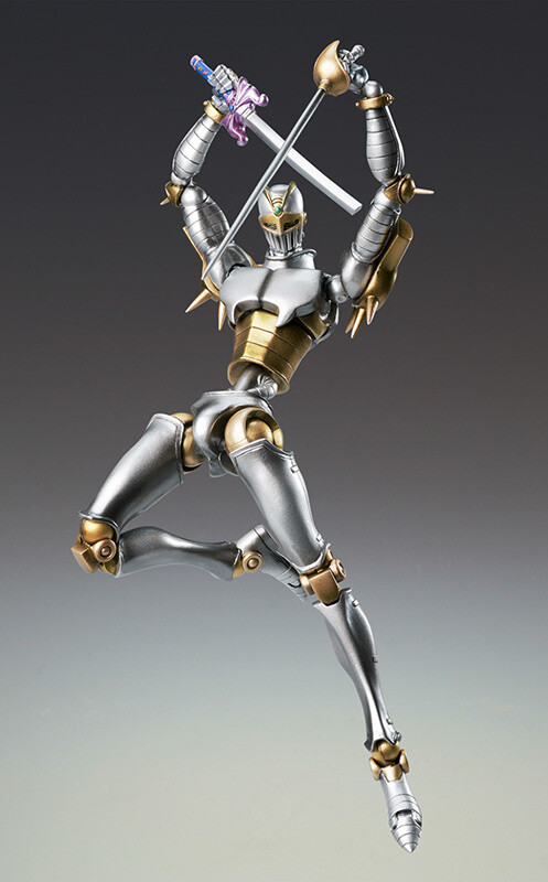Super Action Statue Silver Chariot Second (Hirohiko Araki Color Variant ...