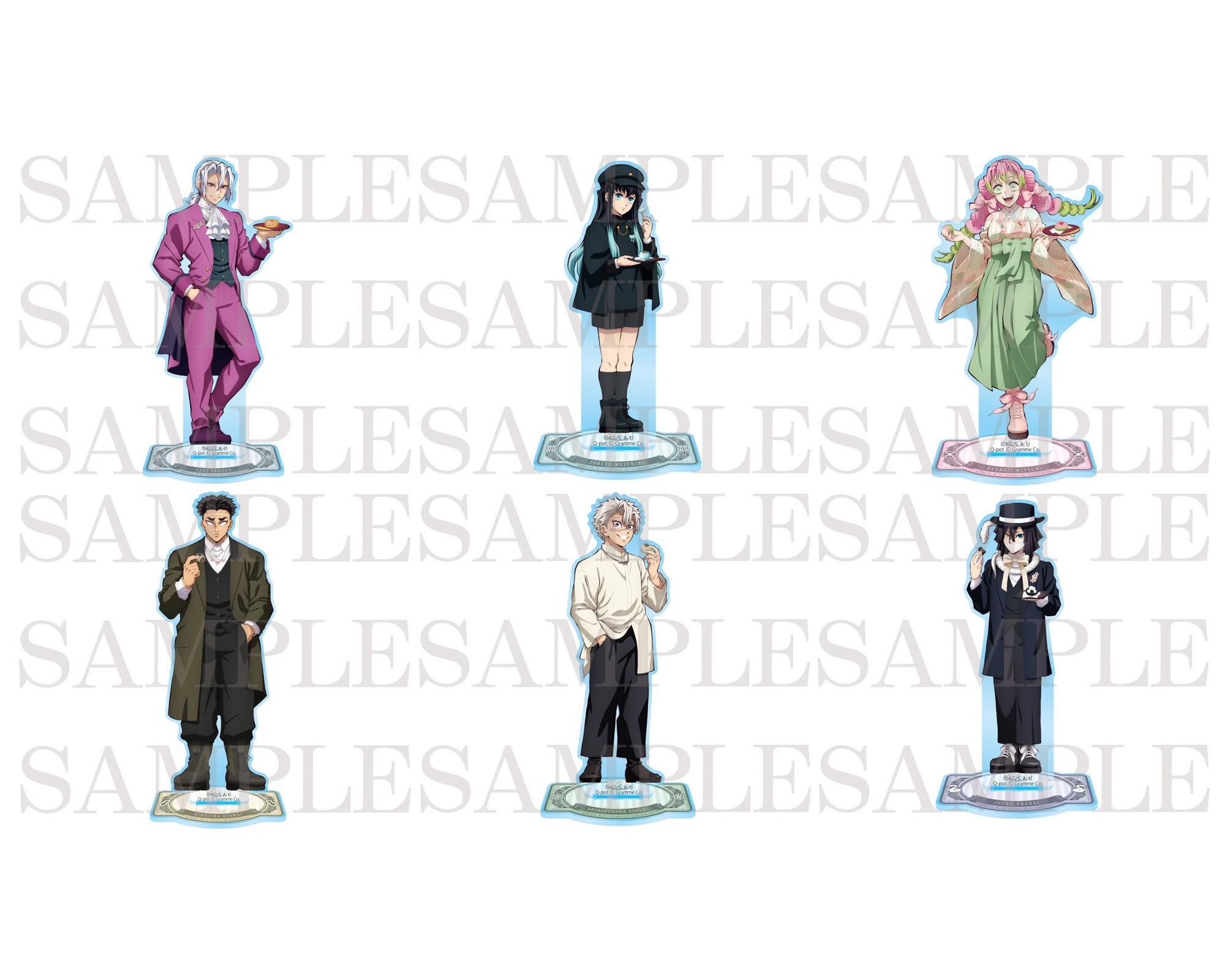 Demon Slayer: Kimetsu no Yaiba x Q-Pot. Collaboration Acrylic Stand ...