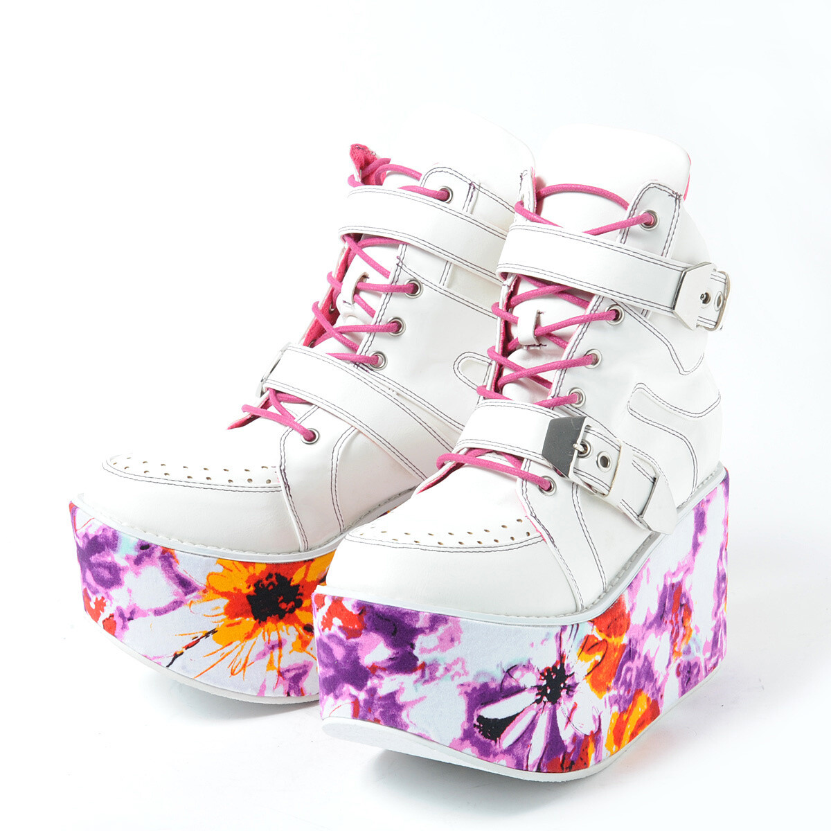 YOSUKE 2015SS Platform Double Belt High Cut Sneakers: YOSUKE - Tokyo ...