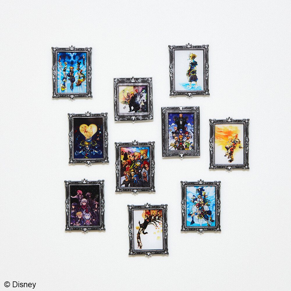 Kingdom Hearts Acrylic Magnet Gallery Vol. 2 Box Set (Re-run): SQUARE ...