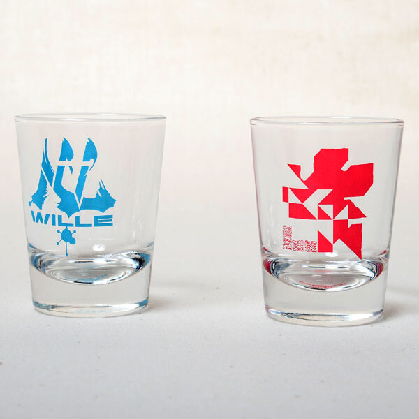Official Evangelion Store NERV & Wille Shot Glass Set - Tokyo Otaku ...